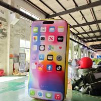 China Custom Giant Inflatable Smartphone Advertising Model with Full Color Printed Screen for Brand Promotions Exhibitions and Retail Displays for sale