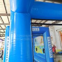 China Commercial Inflatable Multi-Sport Target Goal with Mesh Panels Custom Printing and Reinforced Frame for Events and Team Games for sale