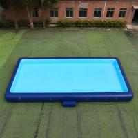 China Modular Commercial Inflatable Swimming Pool Custom Pool with Reinforced Airtight Walls Non Slip Floor and Custom Size for sale