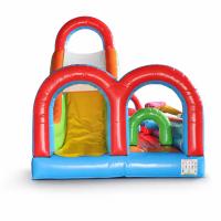 China Custom Inflatable Bouncy Castle with Slide for Kids 2-14 Years EN14960 Certified for sale