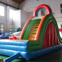 China Custom Inflatable Bouncy Castle with Slide for Kids 2-14 Years EN14960 Certified for sale