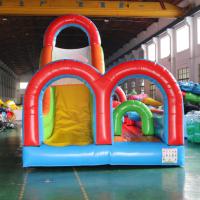 China Custom Inflatable Bouncy Castle with Slide for Kids 2-14 Years EN14960 Certified for sale
