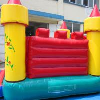 China Commercial Inflatable Castle Bounce House with Slide for Adults 8 Kids PVC 5-10 Capacity for sale