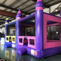 China Commercial Inflatable Bounce House Castle for Kids 4x4x4m PVC Bouncer for sale