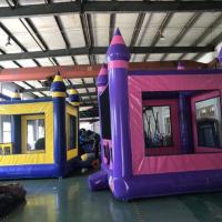 China Commercial Inflatable Bounce House Castle for Kids 4x4x4m PVC Bouncer for sale