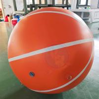 China Giant Inflatable Basketball Replica for Sports Events Brand Promotion and Outdoor Advertising for sale
