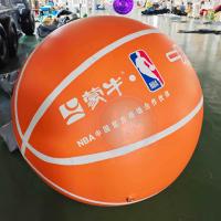 China Giant Inflatable Basketball Replica for Sports Events Brand Promotion and Outdoor Advertising for sale
