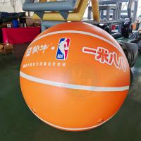 China Giant Inflatable Basketball Replica for Sports Events Brand Promotion and Outdoor Advertising for sale