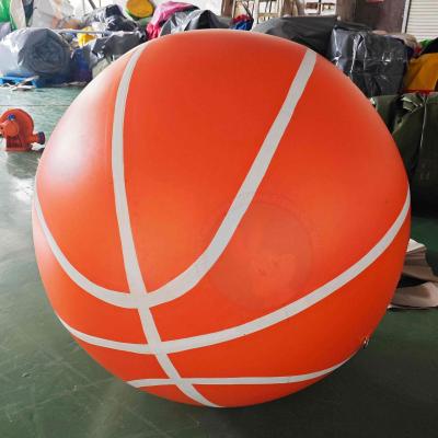 China Giant Inflatable Basketball Replica for Sports Events Brand Promotion and Outdoor Advertising for sale