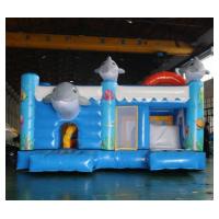 China Commercial Inflatable Dolphin Bounce Castle 5.2x5x3.2m PVC Jumping House for Kids for sale