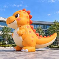 China Giant Inflatable Cartoon Dinosaur Model for Outdoor Advertising and Event Decoration for sale