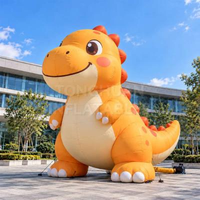 China Giant Inflatable Cartoon Dinosaur Model for Outdoor Advertising and Event Decoration for sale