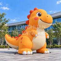 China Giant Inflatable Cartoon Dinosaur Model for Outdoor Advertising and Event Decoration for sale