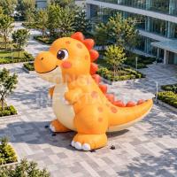 China Giant Inflatable Cartoon Dinosaur Model for Outdoor Advertising and Event Decoration for sale