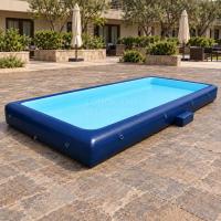 China Modular Commercial Inflatable Swimming Pool Custom Pool with Reinforced Airtight Walls Non Slip Floor and Custom Size for sale