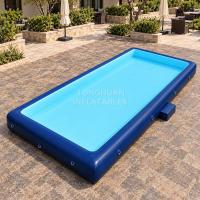 China Modular Commercial Inflatable Swimming Pool Custom Pool with Reinforced Airtight Walls Non Slip Floor and Custom Size for sale
