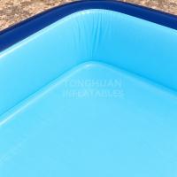 China Modular Commercial Inflatable Swimming Pool Custom Pool with Reinforced Airtight Walls Non Slip Floor and Custom Size for sale