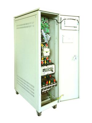 China 50KVA High Power Voltage Regulator IP20 Industrial Class Fpr Over Current Protector for sale