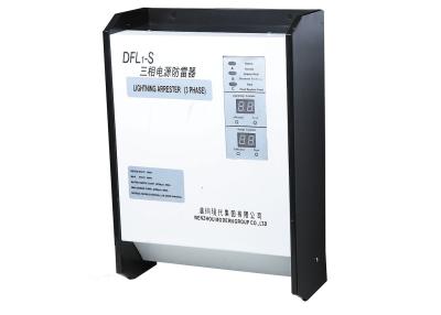 China Three Phase 40KA 380V / 400V Current Lightning Protection Box with LED display for sale