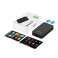 China Wired To Wireless Smart Android Auto And Apple Carplay Dongle 2Air AI BOX Wireless USB Wifi BT Adapter for sale