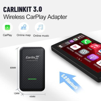 China Car Carplay Wired To Wireless Adapter Portable Multimedia Wireless Car Play Ai Box for sale