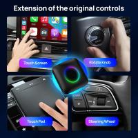 China Multi Media Wireless Adapter Carplay USB 128Gb Sim Tf Card Slot Mouse Remote Control Carplay Ai Box Android 13 for sale