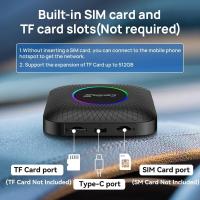 China Multi Media Wireless Adapter Carplay USB 128Gb Sim Tf Card Slot Mouse Remote Control Carplay Ai Box Android 13 for sale
