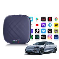 China Wired to Wireless Adapter Carplay tbox plus Smart Magic Box Car Ai Box 8-Core 4g 64g  Wifi GPS  Android 13 with  Youtube & Netflix for sale