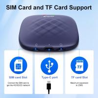 China Carplay AI BOX Tbox-S Model Sim Card GPS Navigation 4+64G Wireless Adapter Carplay Ai Box Android 13 Car Play for sale