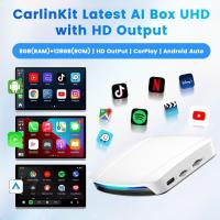 China Wireless Adapter Carplay & Android Auto  Ai Box Multi Media TBox UHD SDM660 Android 13 8Gb 128Gb Dongle for Netflix for sale