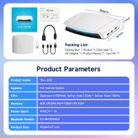 China Tbox UHD USB HDMI Port 8G 128Gb SM6225 Android 13 Video Ai Box Wireless Adapter Carplay for  Youtube Netflix for sale