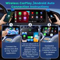 China Android 15 CarPlay TBox Ultra Model Sim Card GPS Navigation 8+128G Wireless Adapter Carplay Ai Box for sale