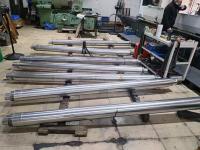 China Long Custom CNC Machined Shaft, Heavy Duty Straight Shaft for sale