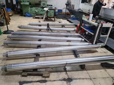China Long Custom CNC Machined Shaft, Heavy Duty Straight Shaft for sale