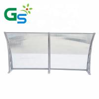 China 6mm Bronze Polycarbonate Solid Sheet Window Outdoor Canopy Pc Awning For Sun Protection for sale
