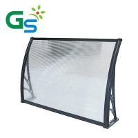 China Upgrade Your Entrance with Durable Polycarbonate Canopy Awnings 15 Years Bracket for sale
