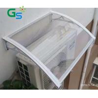 China Door DIY Polycarbonate Awning Canopy 15 Years Bracket Easy Install Custom Size Option for sale