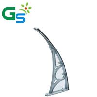 China Manual Operation Polycarbonate Awning Canopy Bracket for Window and Door 800*1200mm for sale