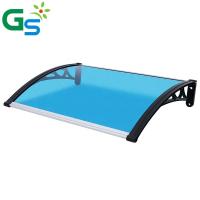 China Customized 800*800mm Outdoor Aluminium Awning Sheet Support Canopy Bracket For Window Canopy PC Awnings for sale