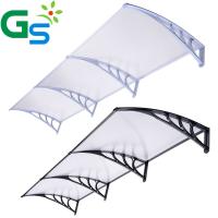 China 800*1200mm Pergola Frame Awning Parts Bracket Plastic Awnings Cover Aluminum Canopy for sale