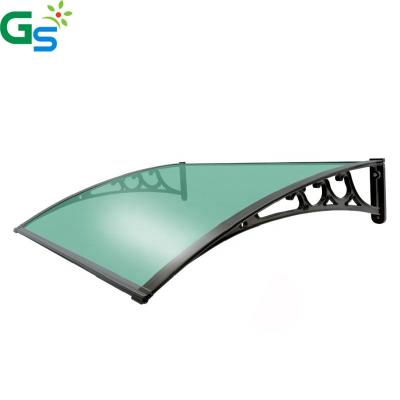 China Window 1500mm Aluminum Bracket Polycarbonate Awning Canopy with 15 Years Bracket Shade for sale