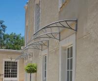 China Window 1500mm Aluminum Bracket Polycarbonate Awning Canopy with 15 Years Bracket Shade for sale