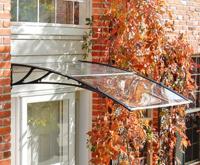 China Window 1500mm Aluminum Bracket Polycarbonate Awning Canopy with 15 Years Bracket Shade for sale
