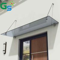 China Glass Panel Stainless Steel Canopy Building Hardware Canopy Awning Holder Customized for sale