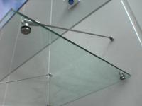 China Glass Panel Stainless Steel Canopy Building Hardware Canopy Awning Holder Customized for sale