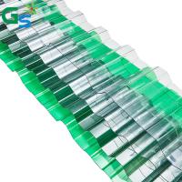 China Guansu factory wholesale customized 0.8mm-2.7mm clear uv blocking polycarbonate corrugated plastic roofing sheet for sale