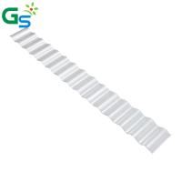 China China factory wholesale custom size sound insulation transparent polycarbonate corrugated pc roof sheet for sale