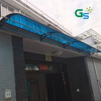 China Outdoor Sun Shade Plastic Bracket Canopies Rain Protection For Windows Polycarbonate Awning for sale