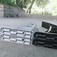 China 600Mm Colored Polycarbonate Retractable Roof Sheet Plastic Awning Bracket For Window Garages for sale