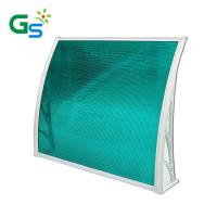 China Awnings China Supplier Polycarbonate 5mm Hollow Waterproof Sheet For Awning Window PC Hollow Twin-wall Sheet For Door Canopy for sale